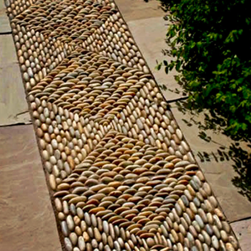 River Mix - Unpolished Pebble