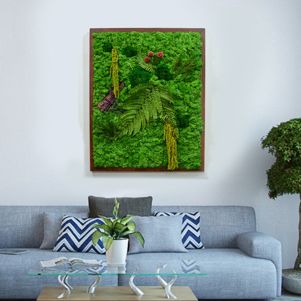 Buy Moss Frames Online | Moss Wall Art in India – myBageecha