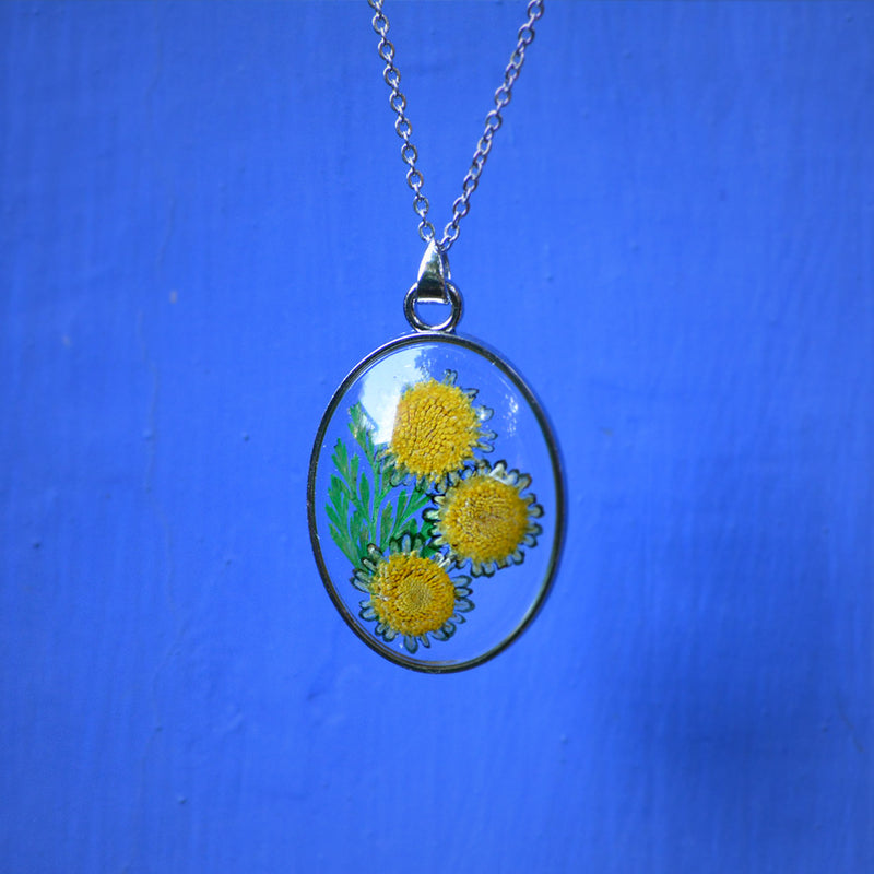 Vincent Bloom Real Dried Flower Necklace