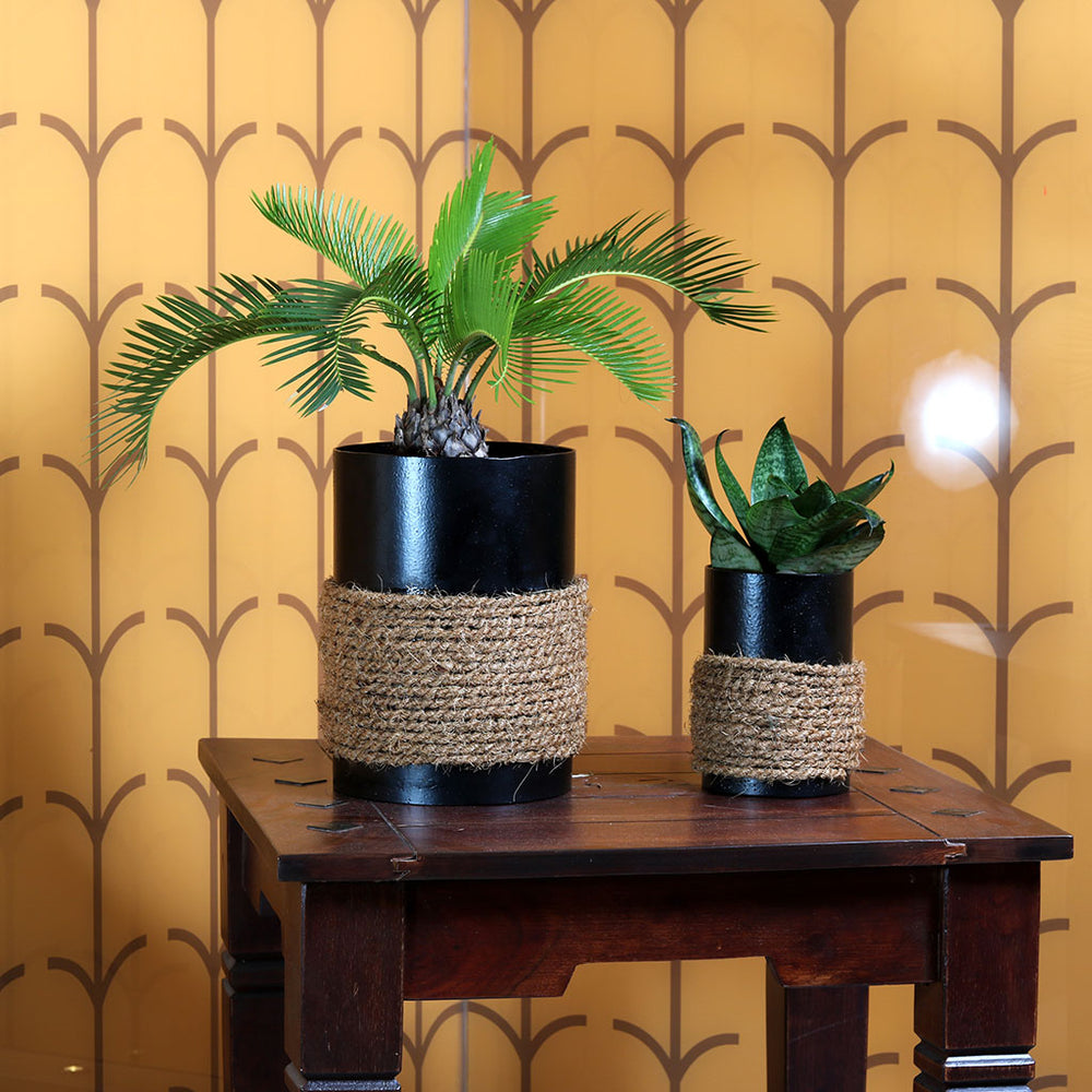 Buy Colourful Metal Decorative Pots - MyBageecha