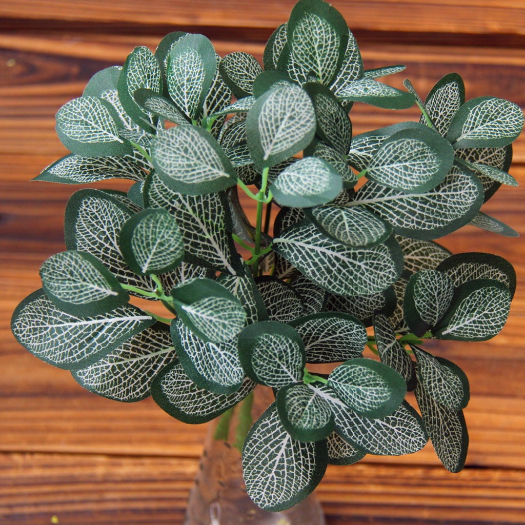 Artificial Melon Leaf Plant | Faux Indoor Decorative Plant