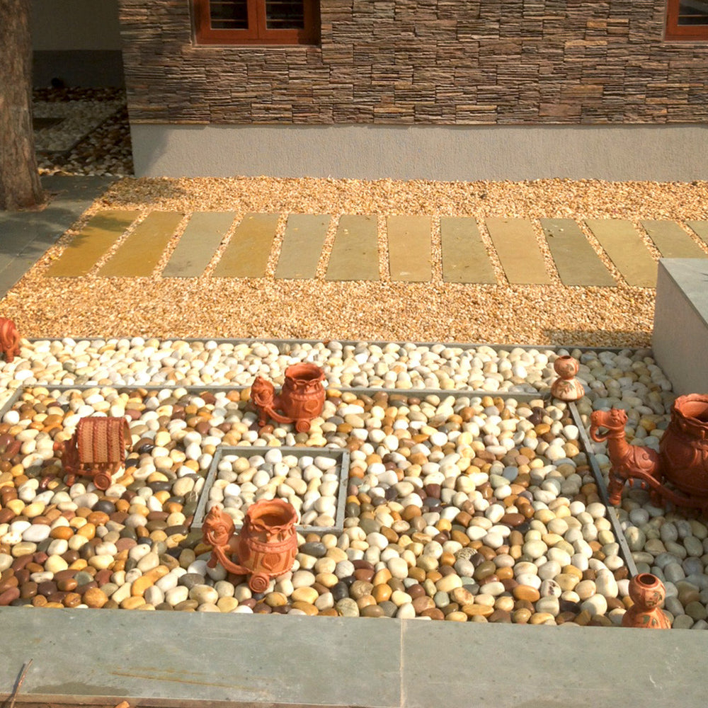 River Mix - Unpolished Pebble