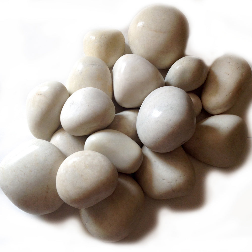 River White - Polished Pebble
