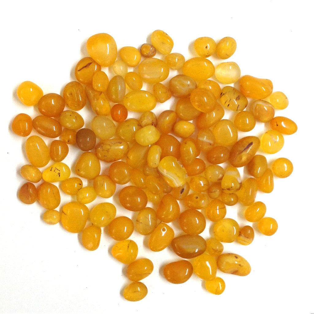 Yellow Onyx Pebbles | Decorative Stone for Indoor & Outdoor
